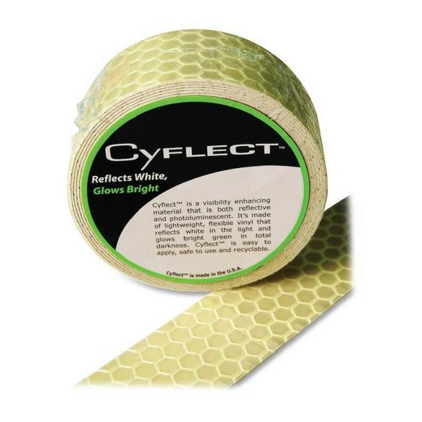 Cyflect Sew On Glow in the Dark Reflective Honeycomb Tape - 1" X 150 ...